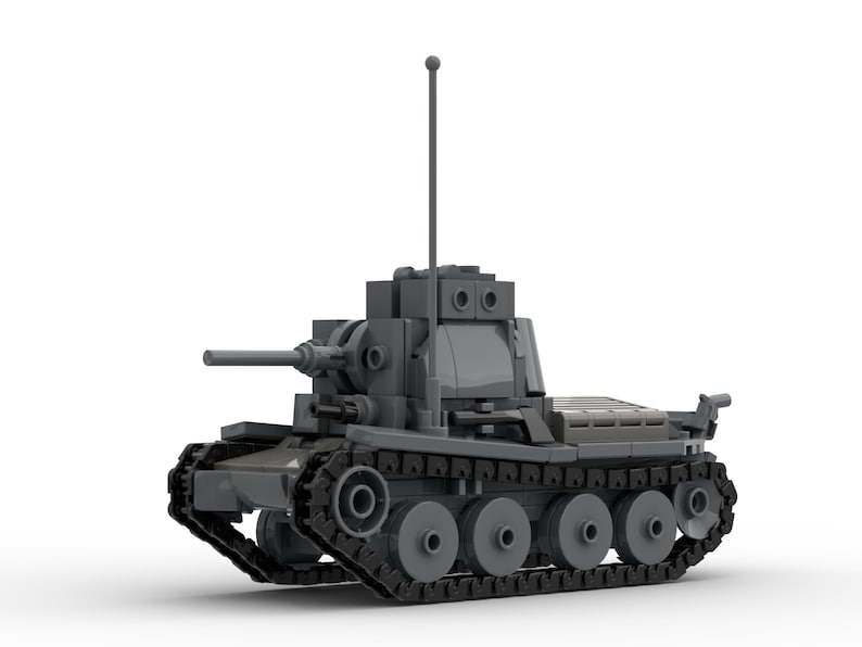 Panzer 38t WW2 German Tank Custom Building Instructions - Etsy