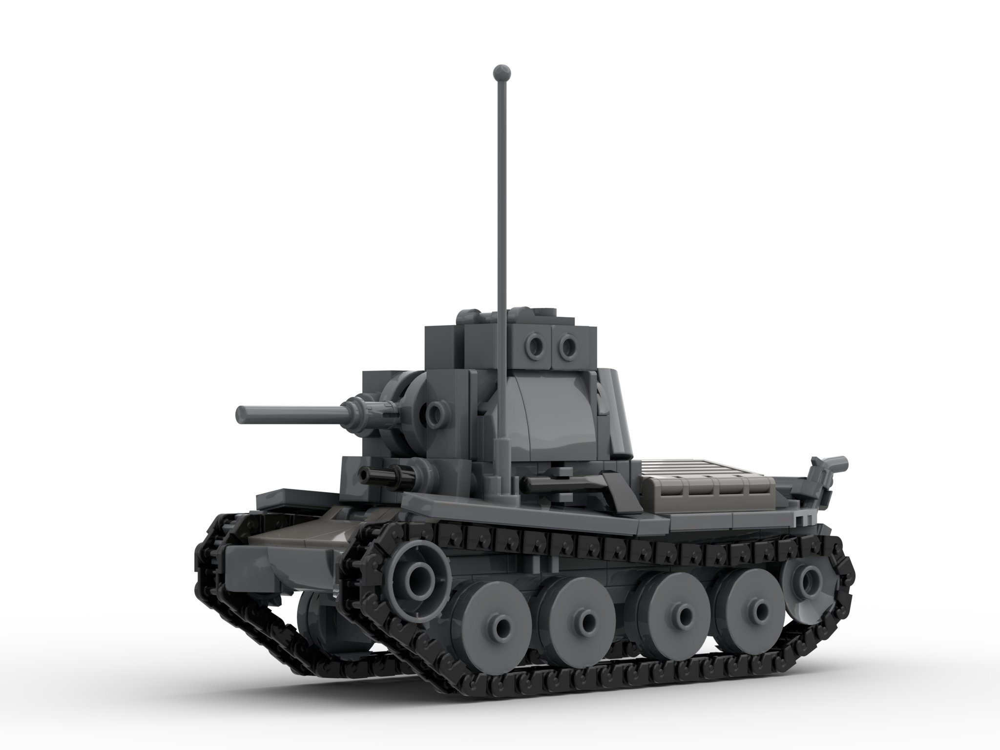 Panzer 38t WW2 German Tank Custom Building Instructions - Etsy