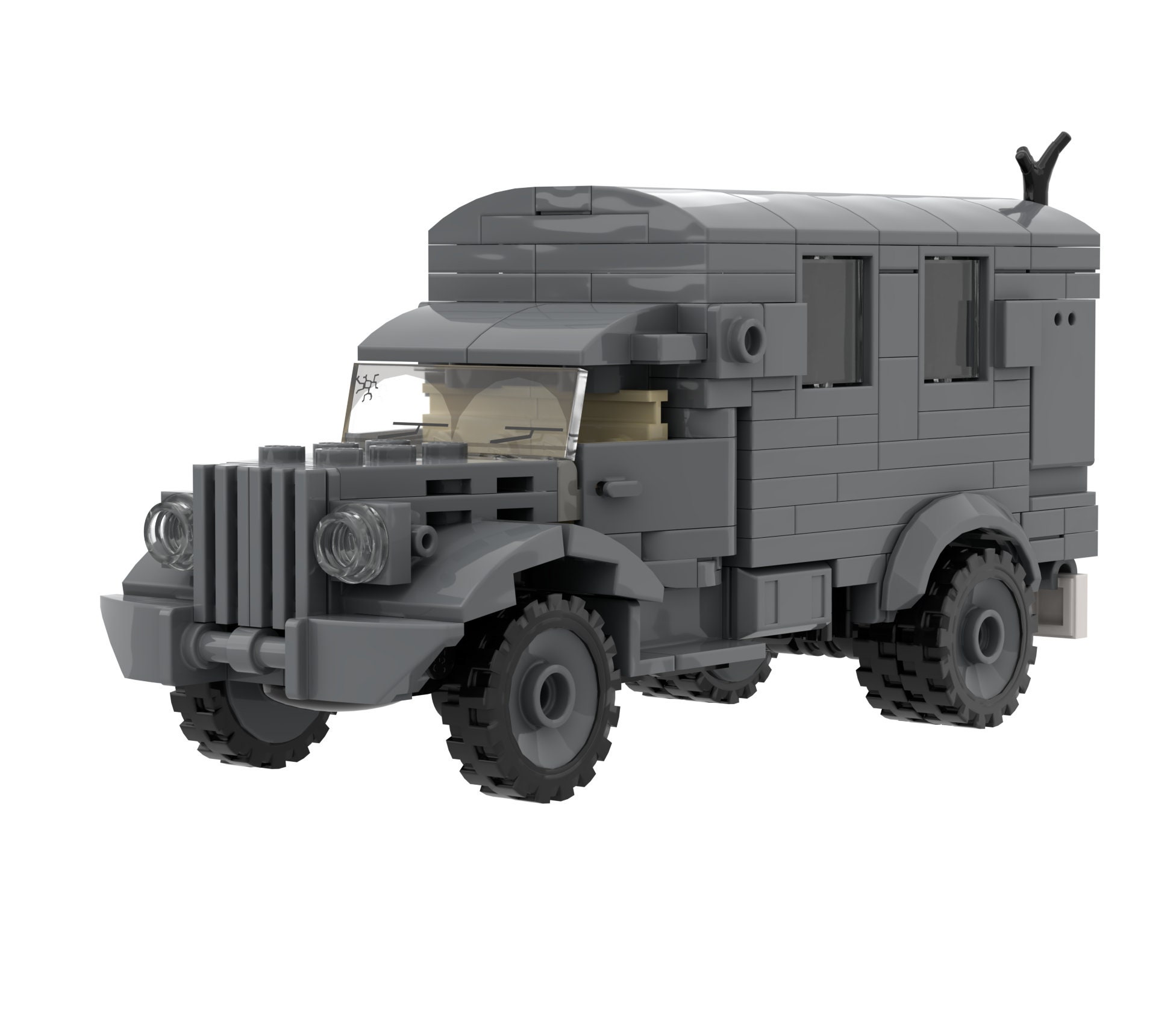 WWII Opel Blitz Radio Truck Custom Building Instructions - Etsy