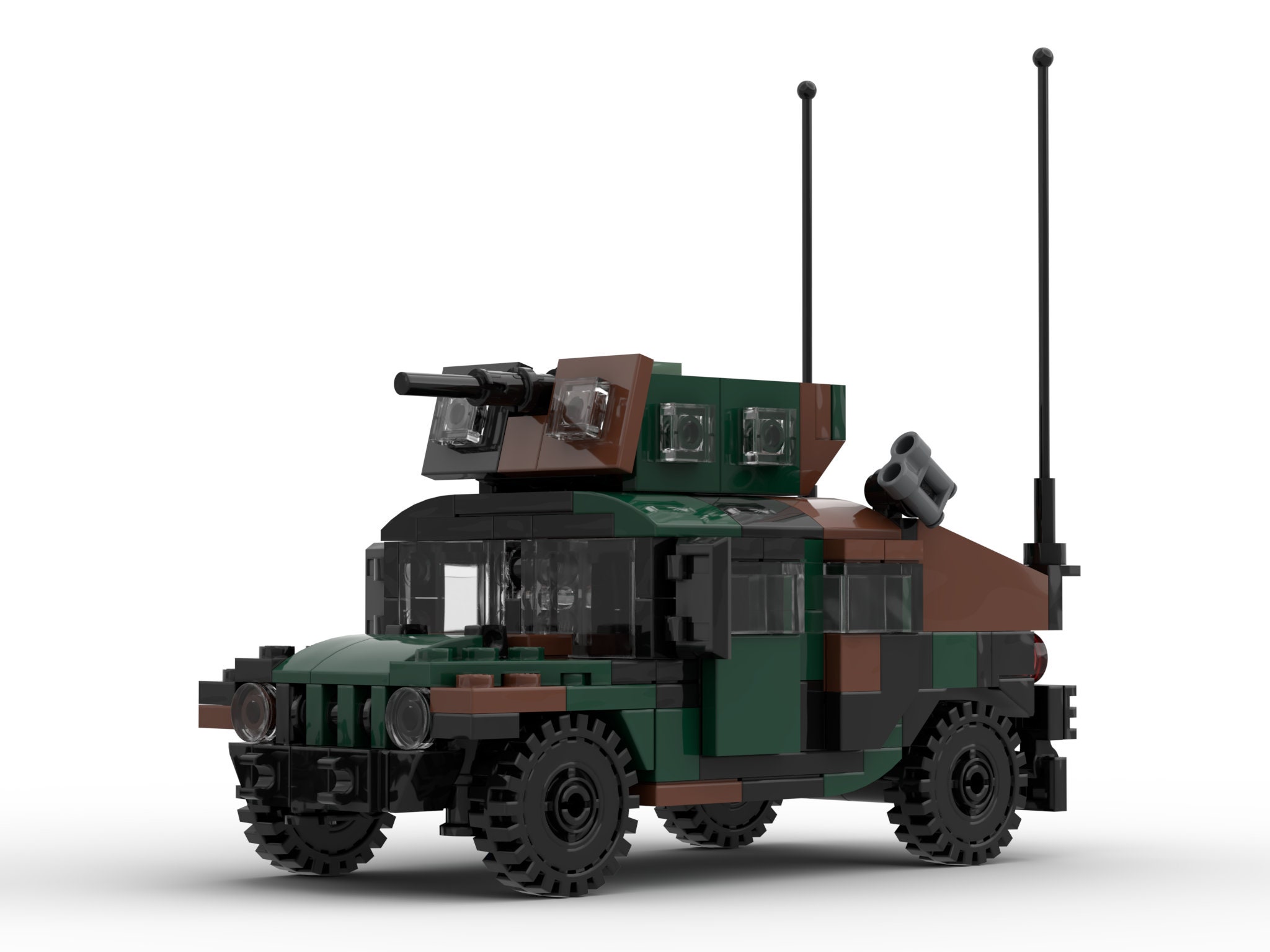 Humvee Woodland Custom Military Building Instructions - Etsy