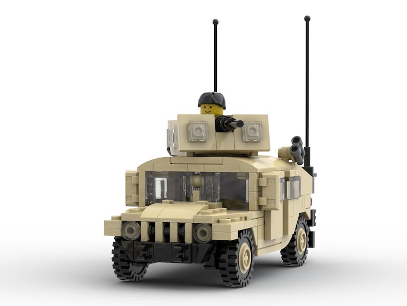 Humvee Desert Tan Custom Military Building Instructions - Etsy