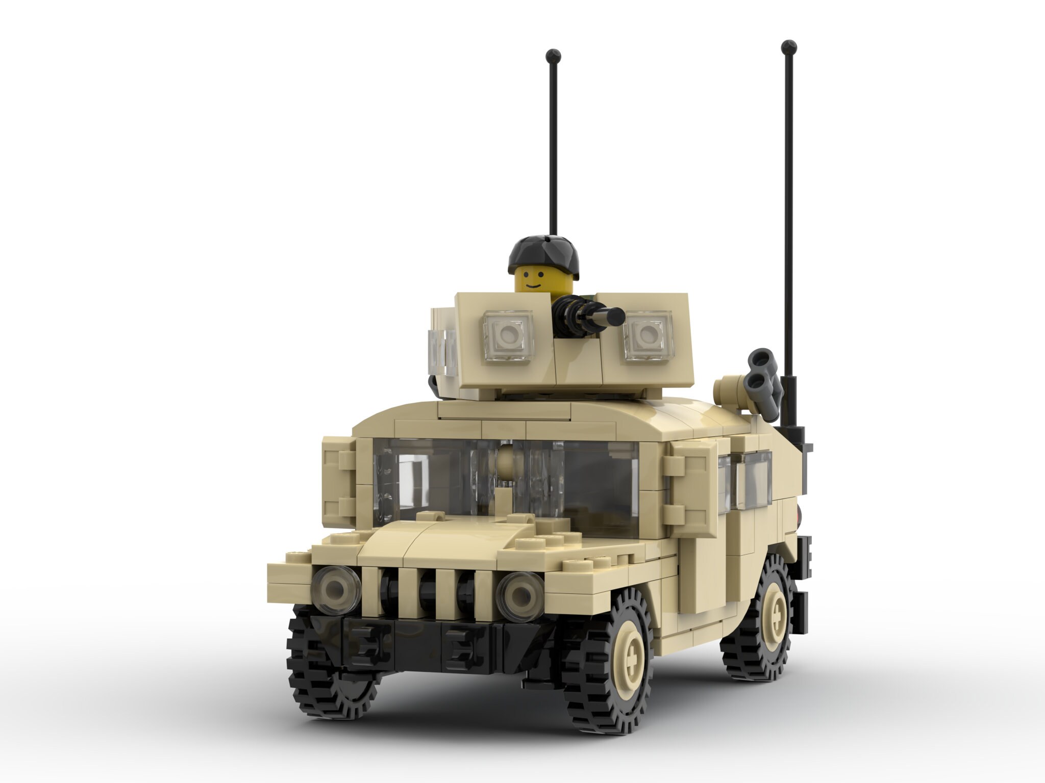 Humvee Desert Tan Custom Military Building Instructions - Etsy