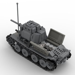 Panzer 38t WW2 German Tank Custom Building Instructions - Etsy