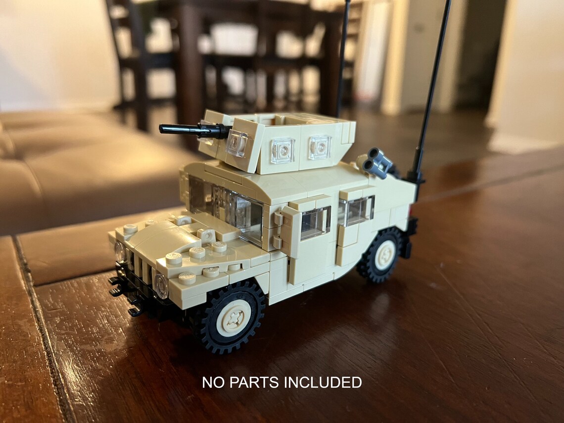 Humvee Desert Tan Custom Military Building Instructions - Etsy