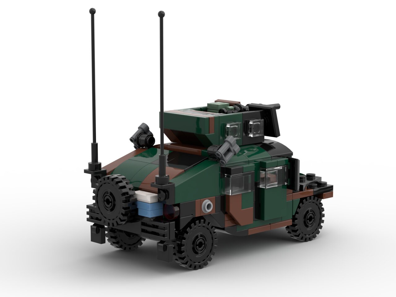 Humvee Woodland Custom Military Building Instructions - Etsy