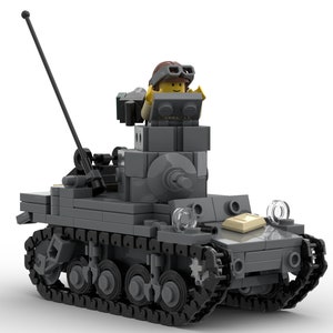 WWII M3 Stuart Tank Custom Building Instructions - Etsy