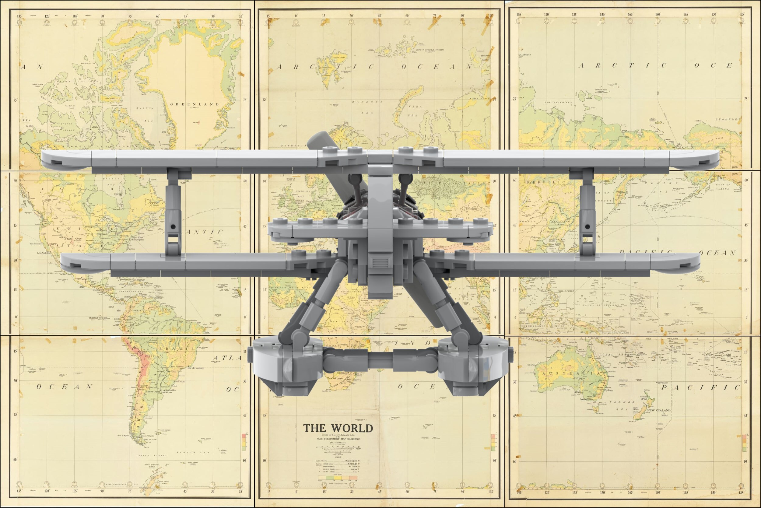 Raiders of the Lost Brick Seaplane Custom Building Instructions - Etsy