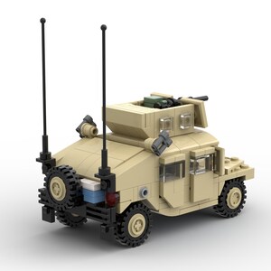 Humvee Desert Tan Custom Military Building Instructions - Etsy