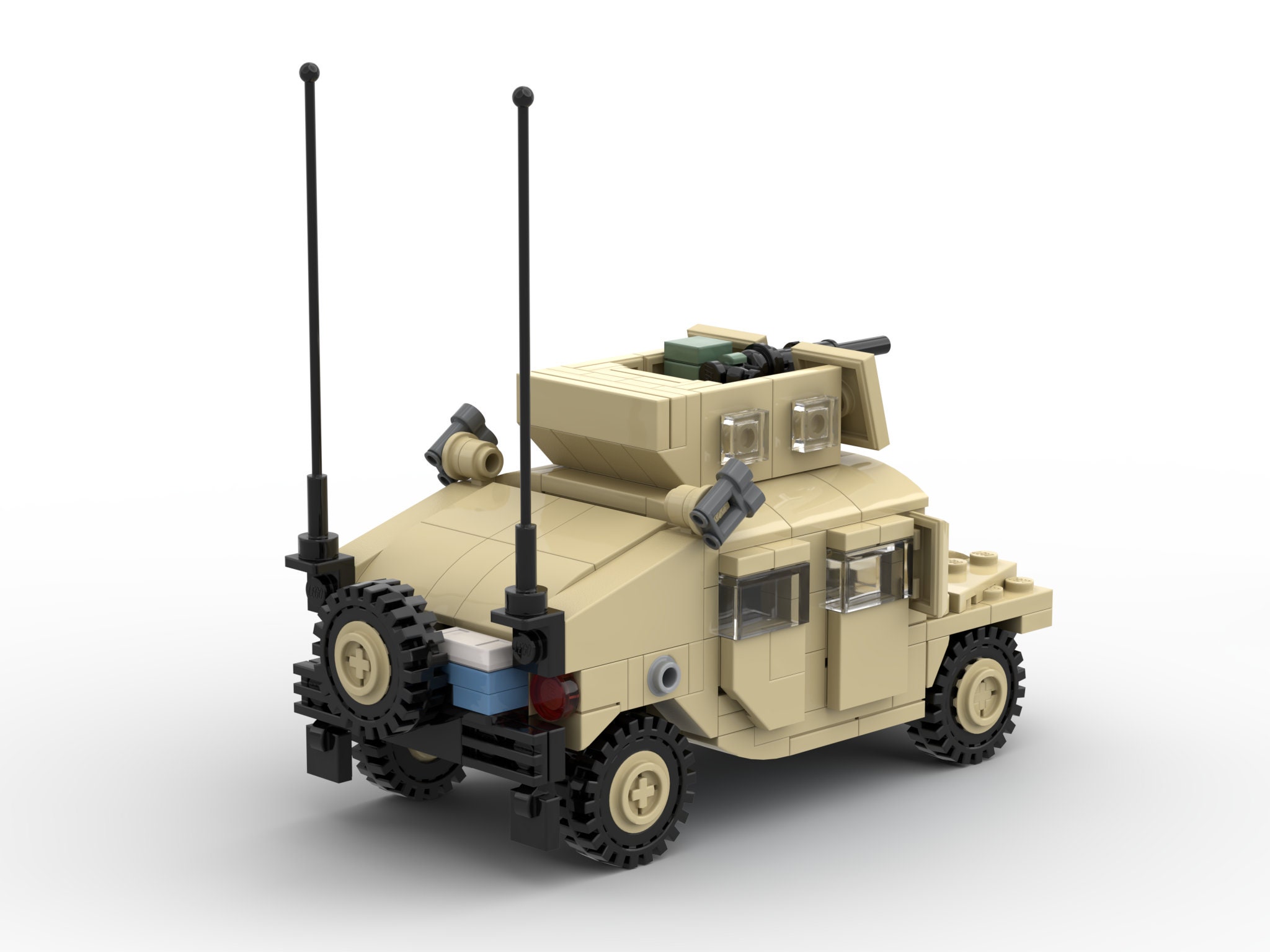 Humvee Desert Tan Custom Military Building Instructions - Etsy