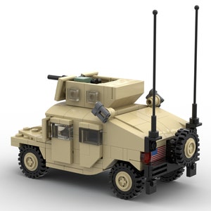 Humvee Desert Tan Custom Military Building Instructions - Etsy