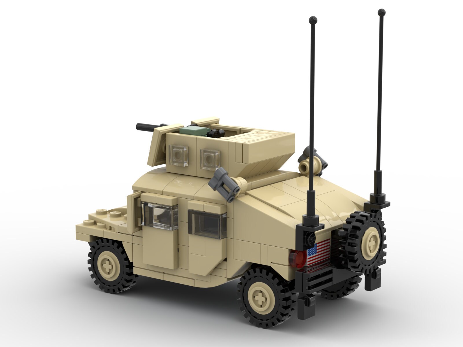 Humvee Desert Tan Custom Military Building Instructions - Etsy