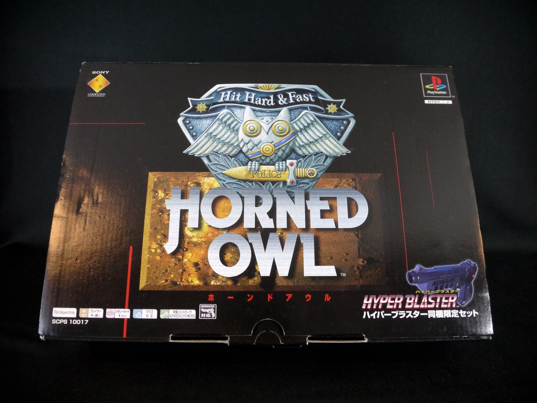 Horned Owl Hyper Blaster Gun Controller Game PS1 Japan Work - Etsy