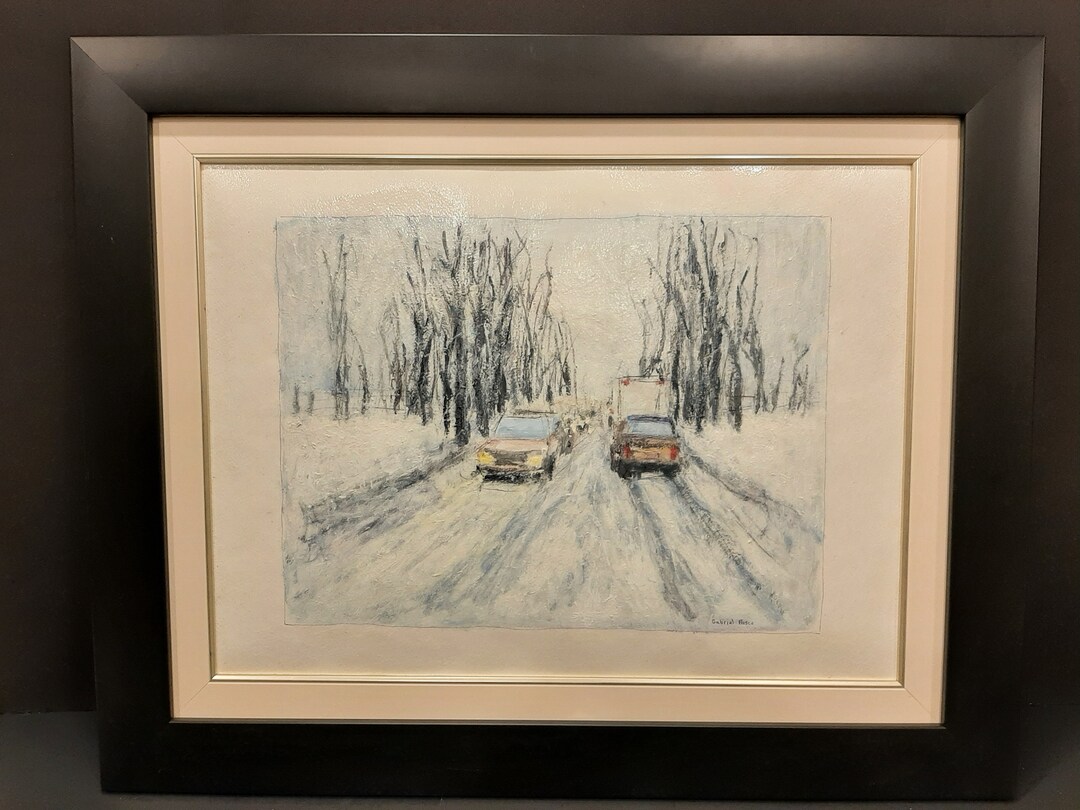 Canadian Artist GABRIEL PASCU Original Impressionist Oil Painting on ...