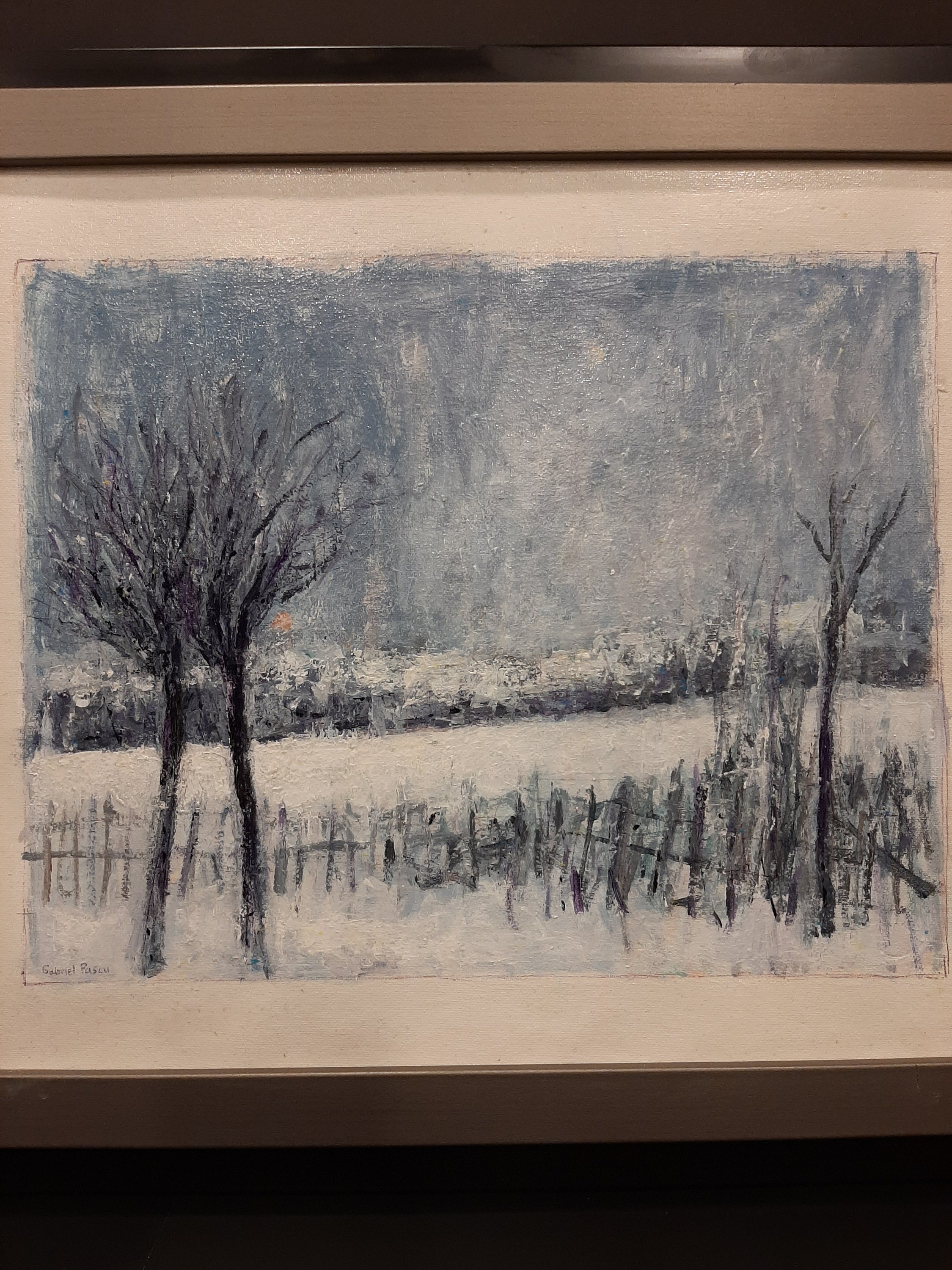 Canadian Artist GABRIEL PASCU Original Impressionist Oil Panting on ...