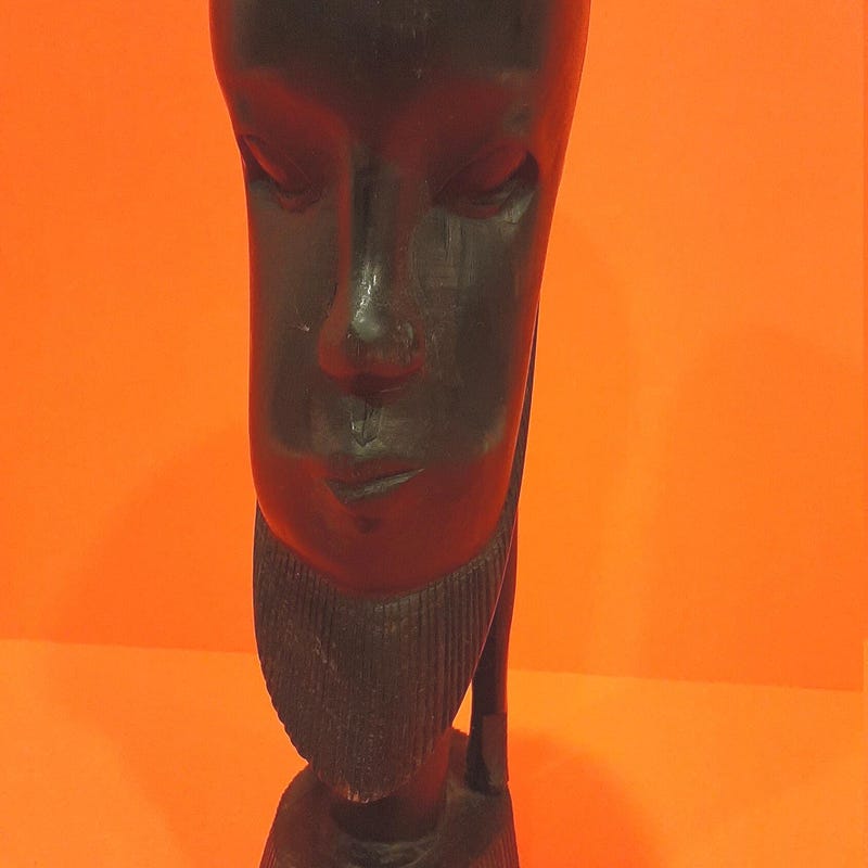 African Ebony Heads - Etsy