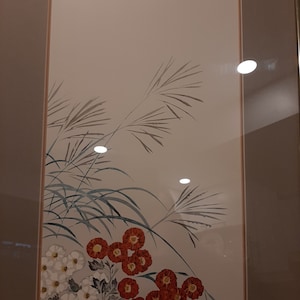 Vintage Traditional Chinese Shui-mo Watercolor Painting on Paper Flower ...