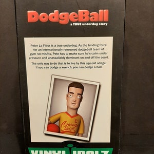 Vinyl Idolz Figure Dodgeball #24 Peter La Fleur Manufactured Vinyl ...