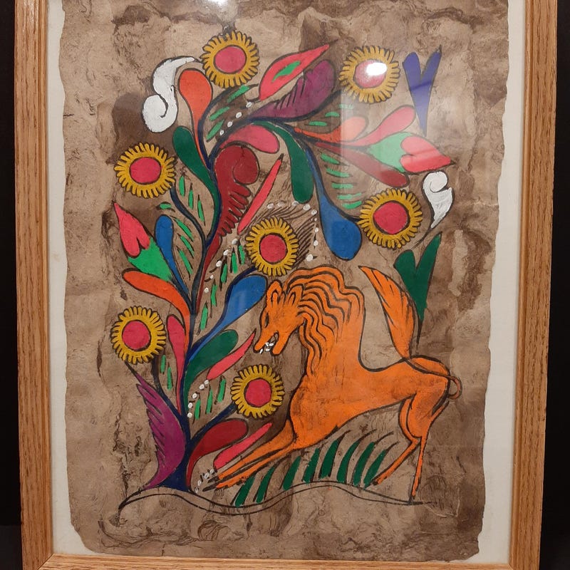 Amate Bark Painting - Etsy