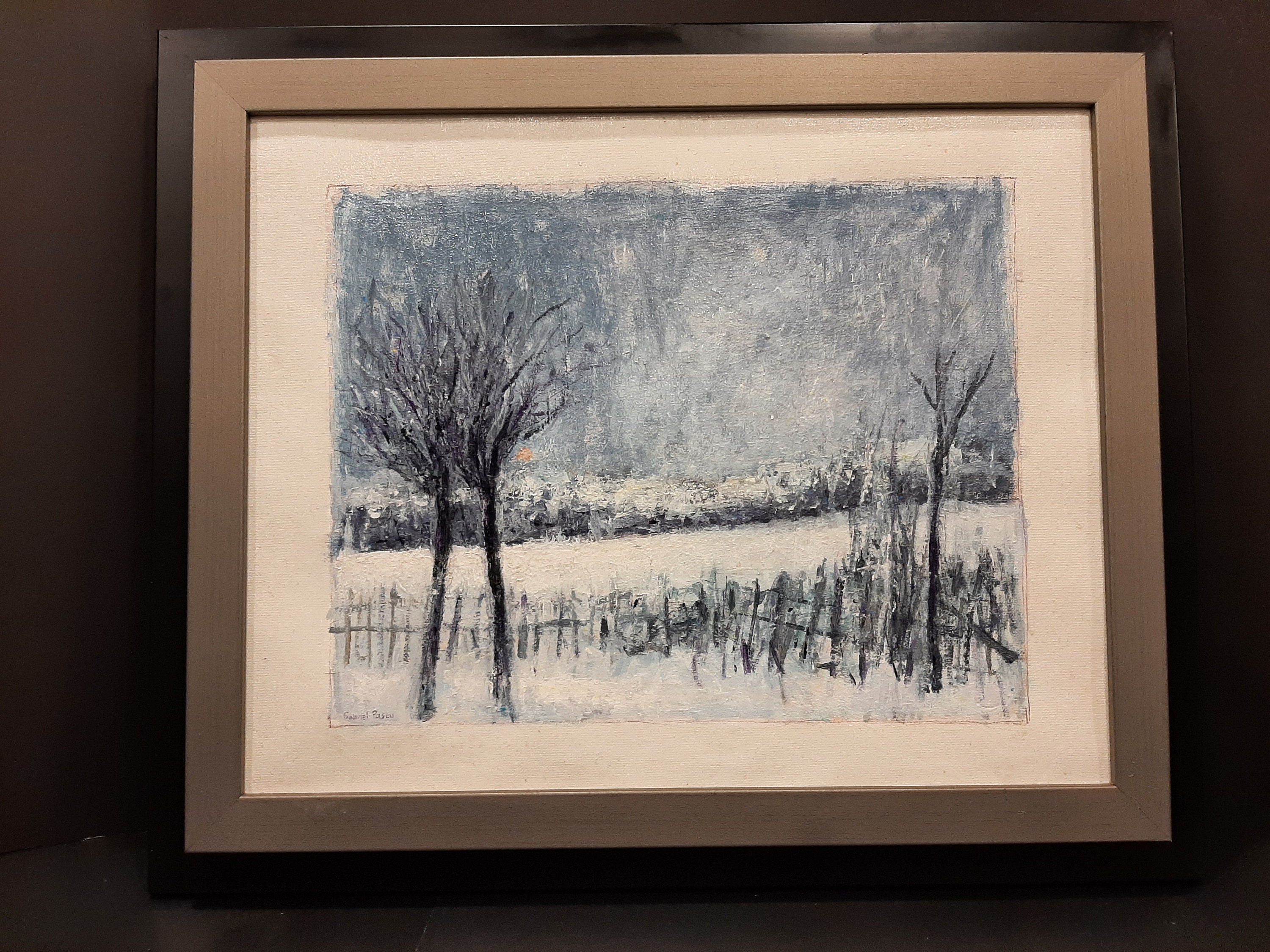Canadian Artist GABRIEL PASCU Original Impressionist Oil Panting on ...