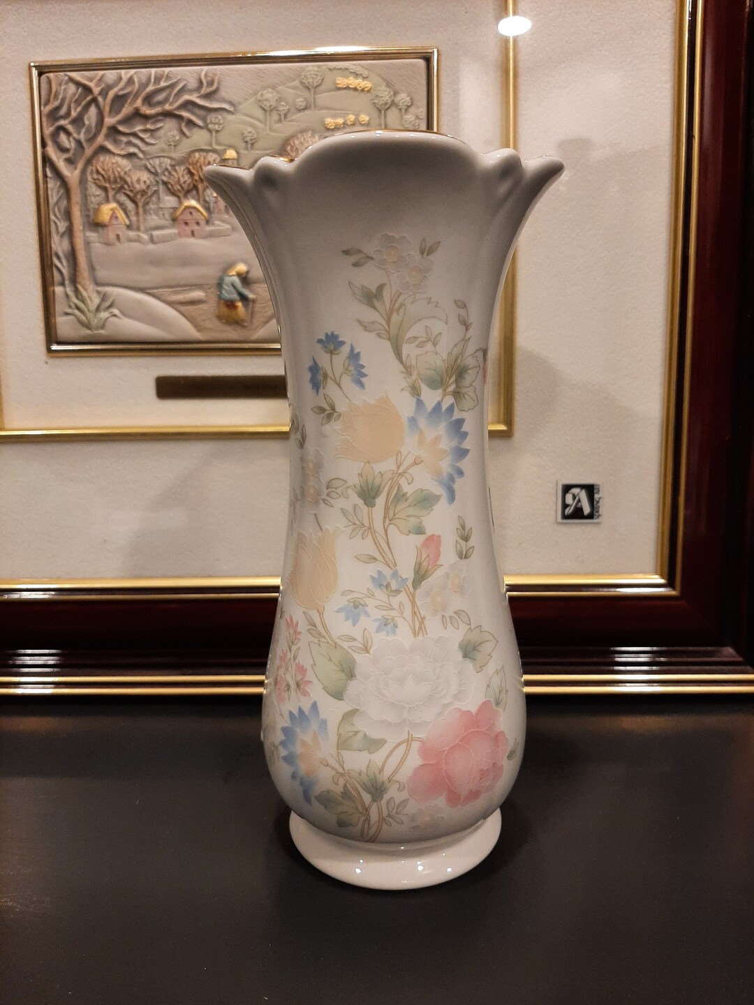 Vintage ROYAL WINTON Stafford Shire ENGLAND Floral Fluted Chintzware ...