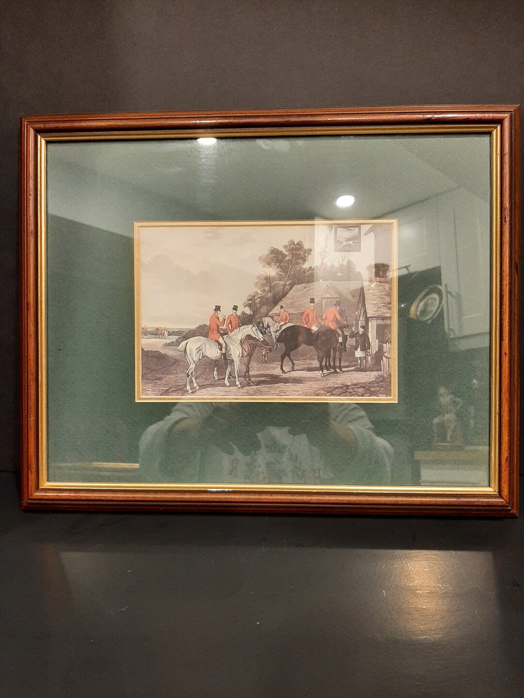 W. SHAYER (london 1787- 1879) England Vintage " Return From Hunt" Fox ...