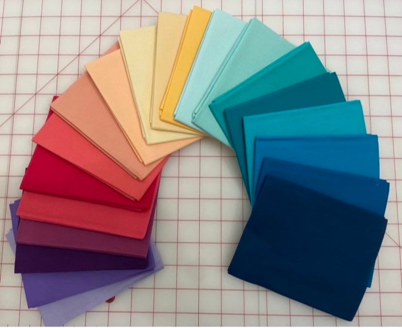 Spectrum Boundless Solid Layer Cakes Rainbow Boy Girl- Quilt Shop Quality - Etsy