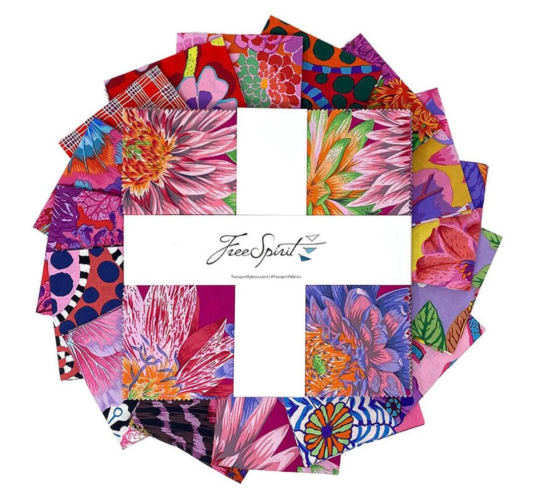 HOT Floral Colorway Kaffe Fassett Collective Layer Cake Aug 2023 10 ...