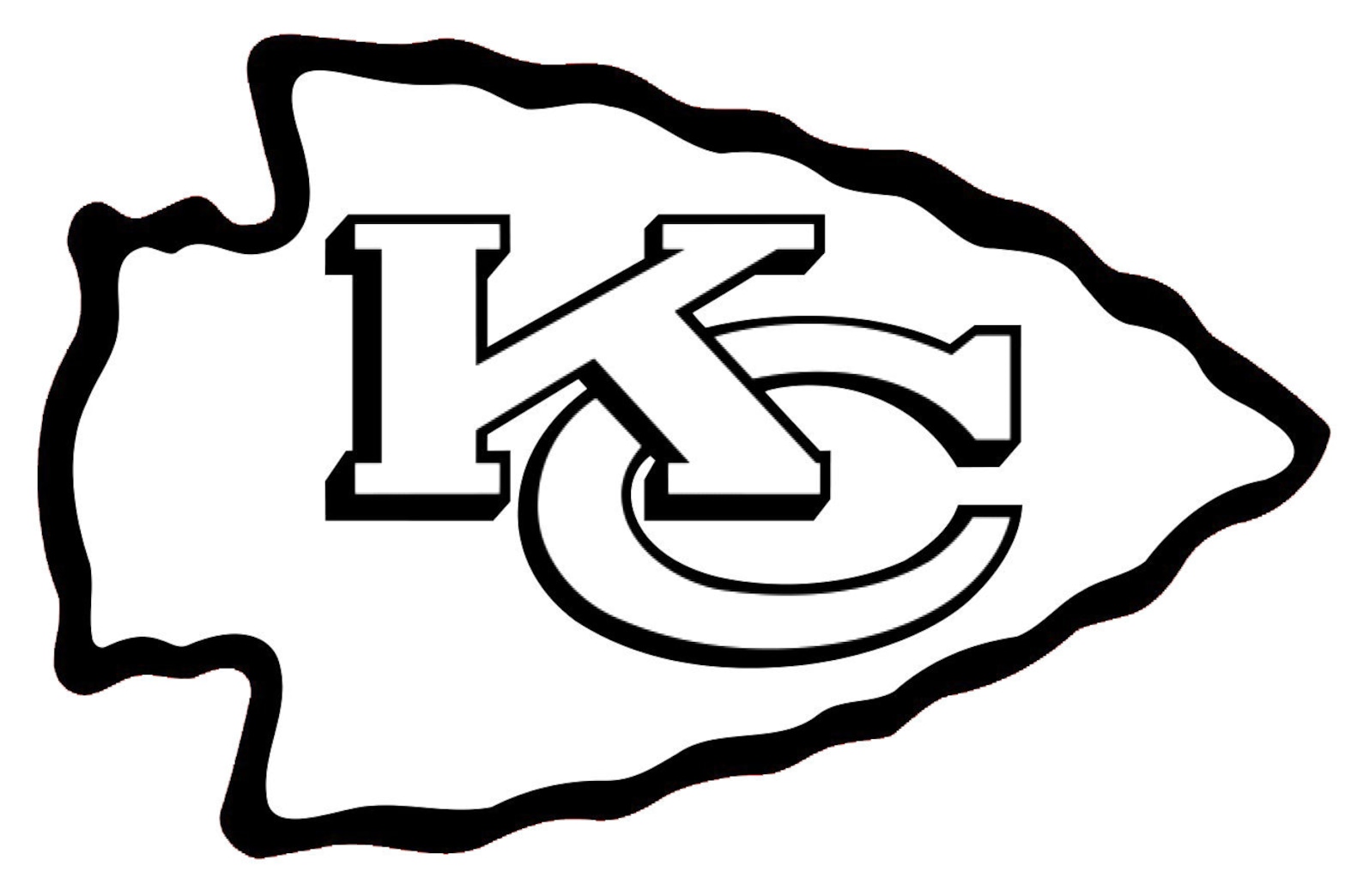 Kansas City Chiefs NFL Football Emblem Logo SVG Cutting Files | Etsy