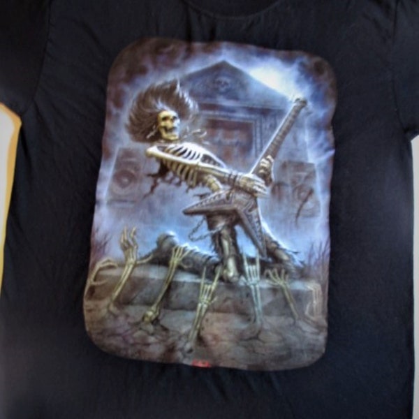 Skeleton With Guitar - Etsy