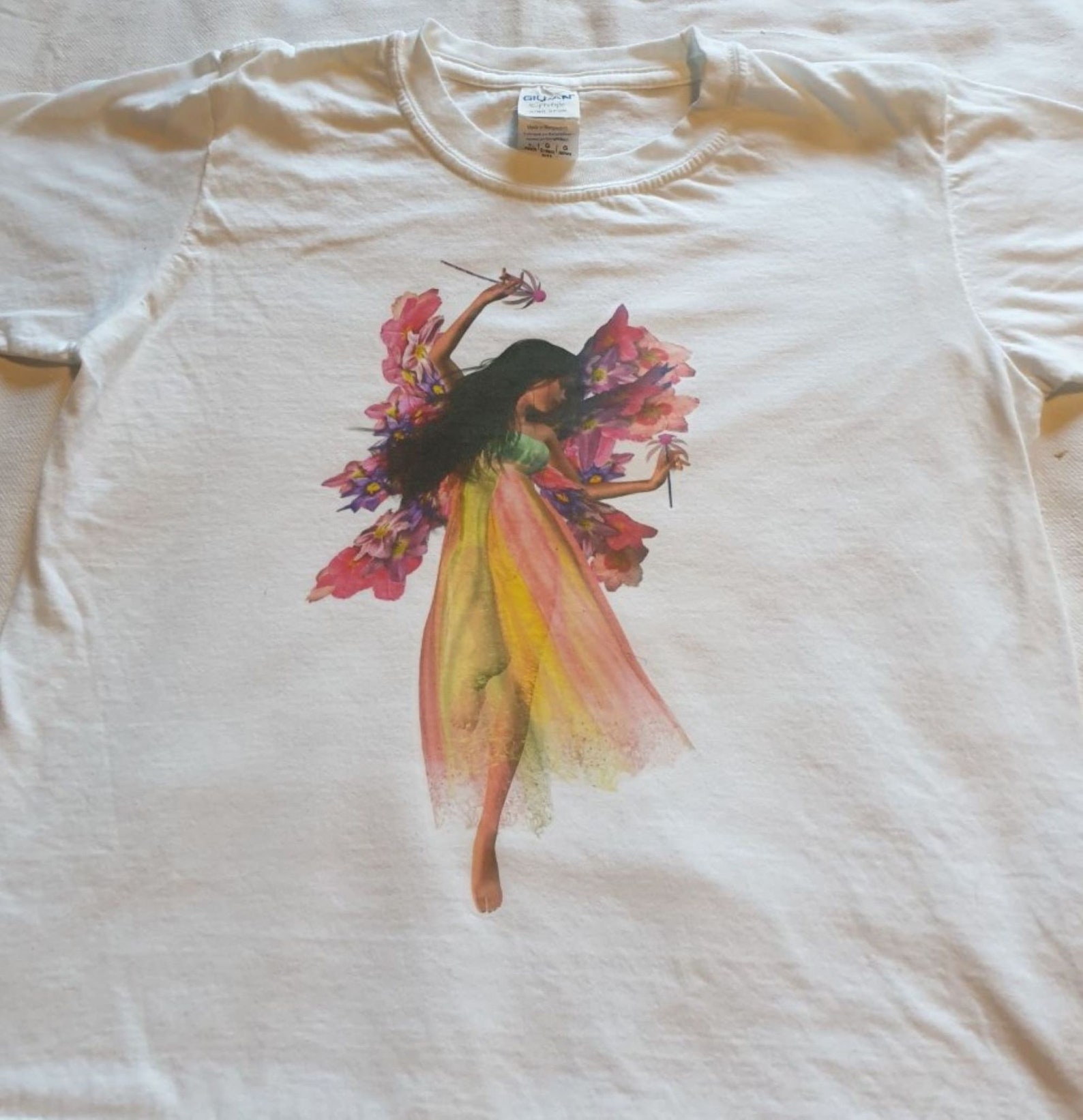 Gorgeous Fairy T-shirt for Women and Girls. Rainbow Fairy With - Etsy