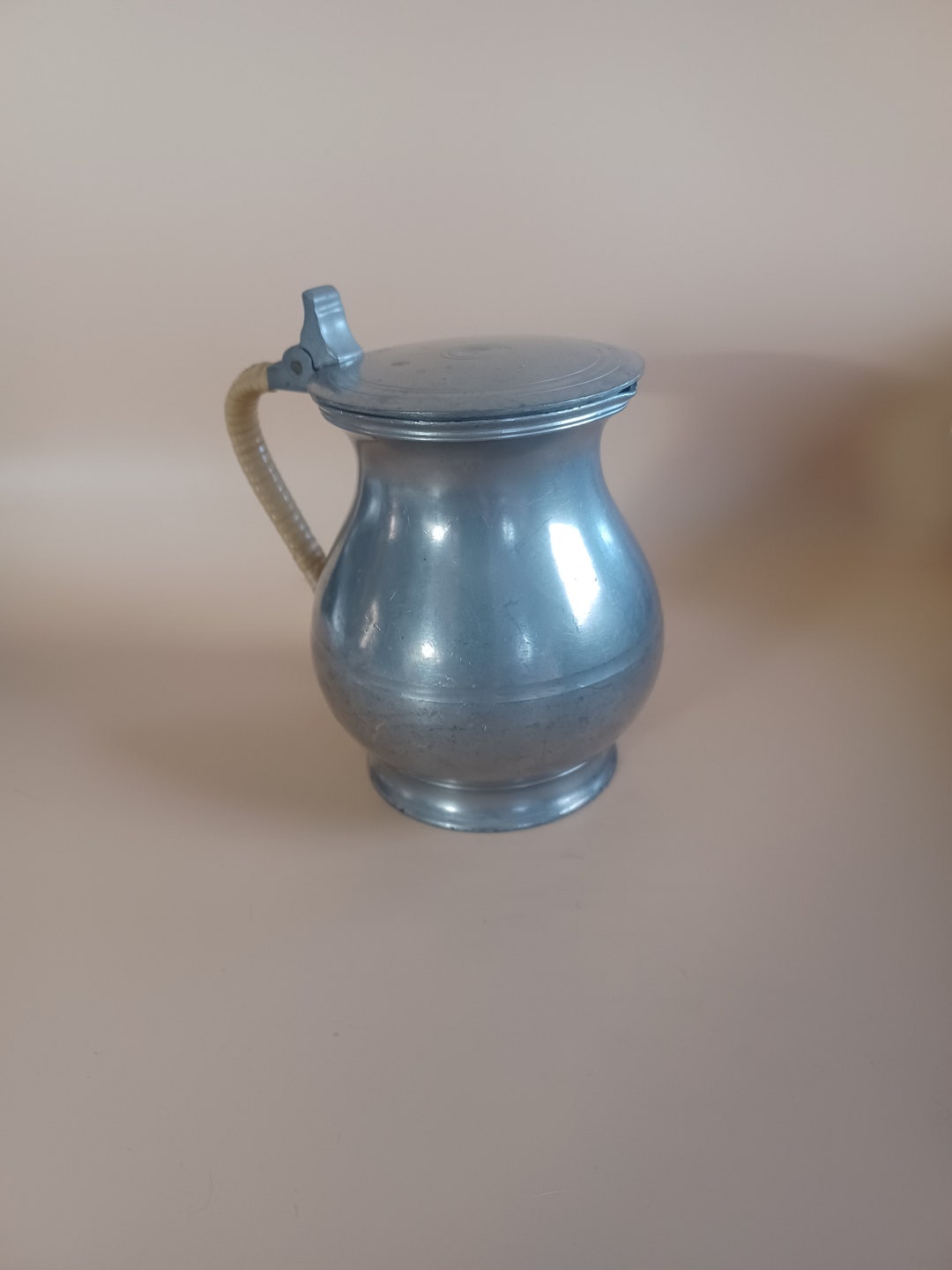 Pewter Creamer/lidded Pot. Meeuws & Zoon Den Haag Holland - Etsy
