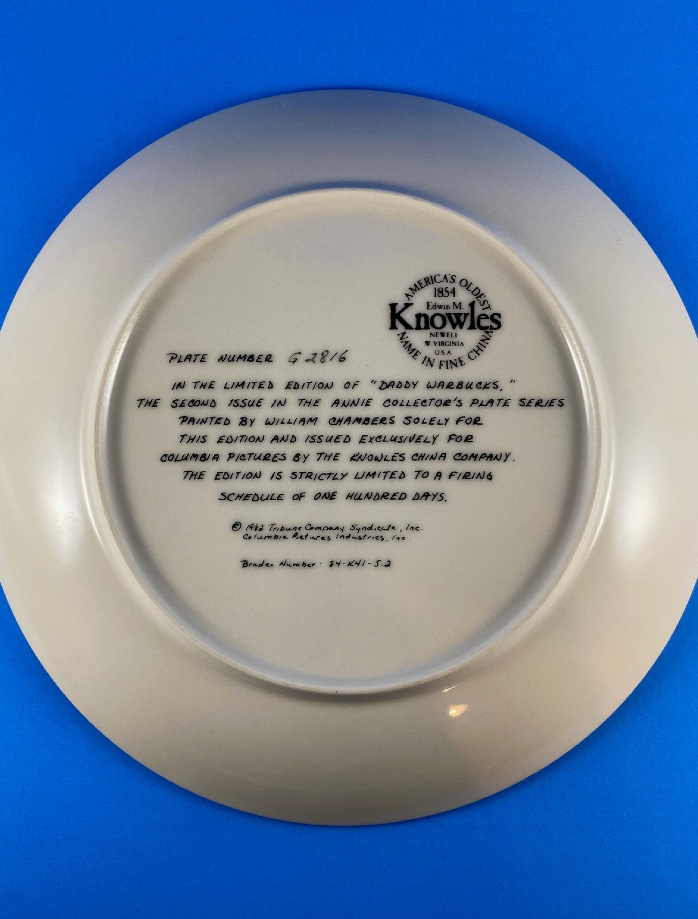 Bradford Exchange Little Orphan Annie Collector Plate. Mint Condition ...