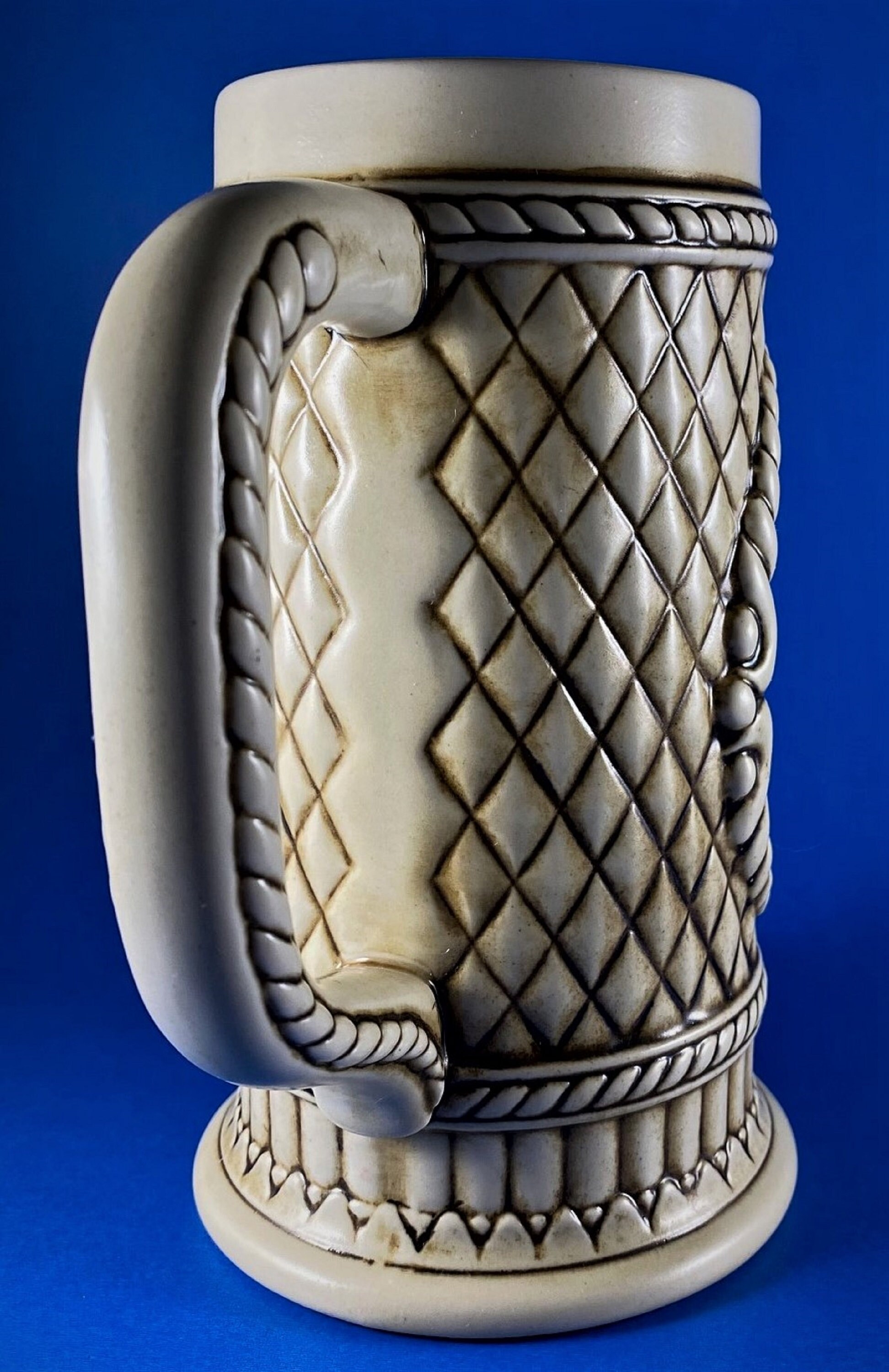 Norman Rockwell Lidless Beer Stein Mug the Captain and First Mate - Etsy