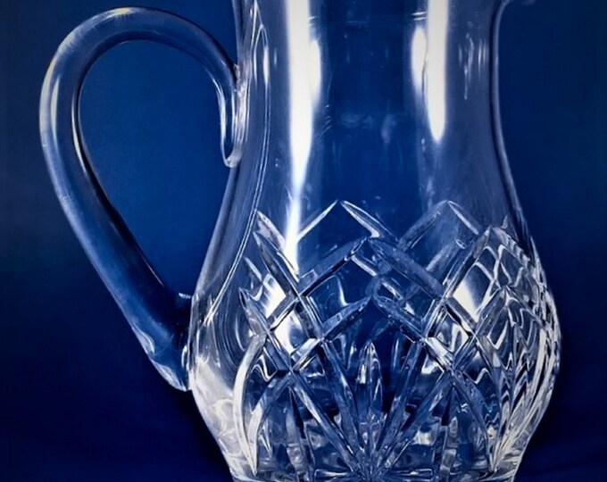 Fine Lead Crystal Pitcher by "atlantis" - Etsy