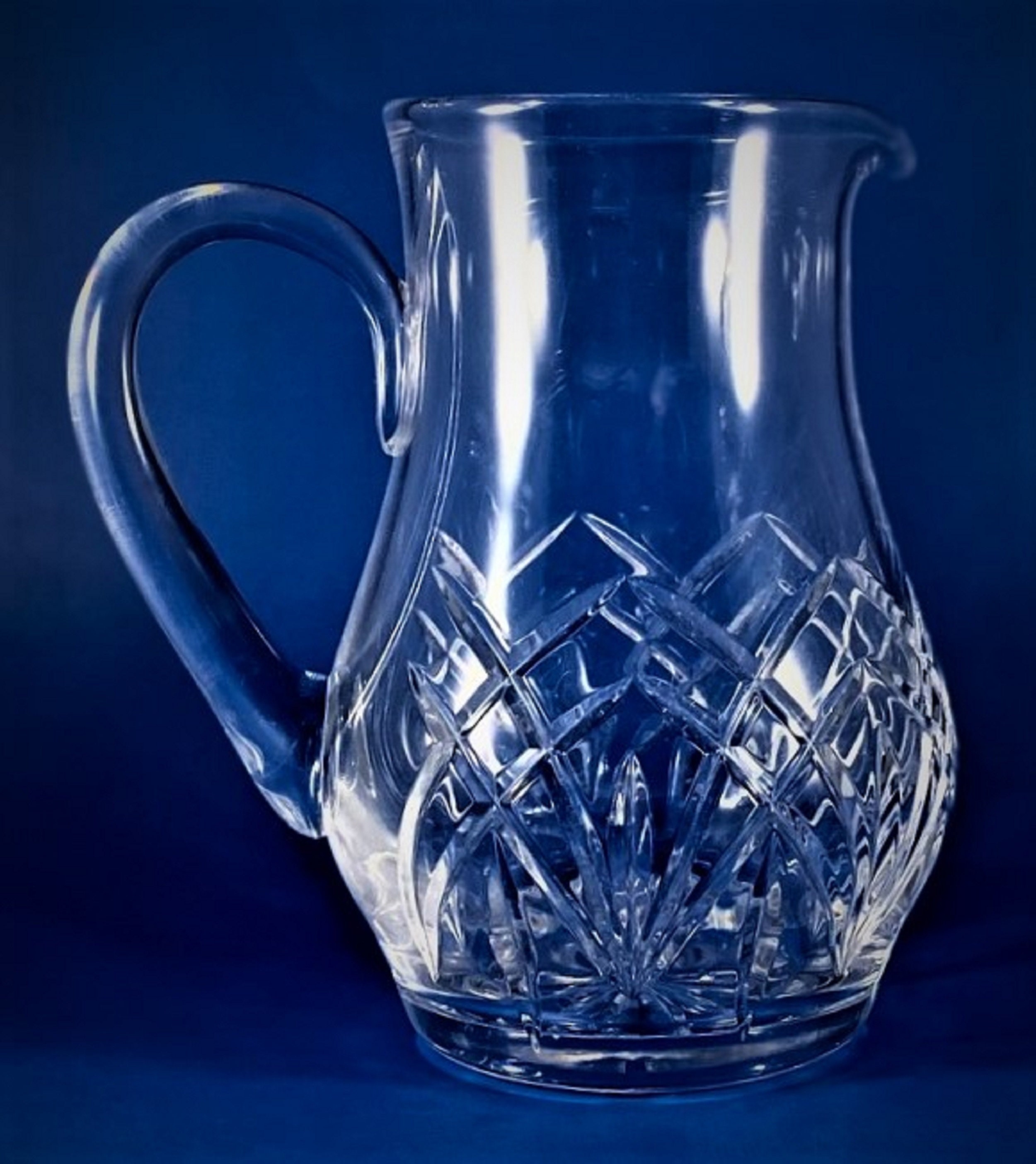 Fine Lead Crystal Pitcher by atlantis | Etsy