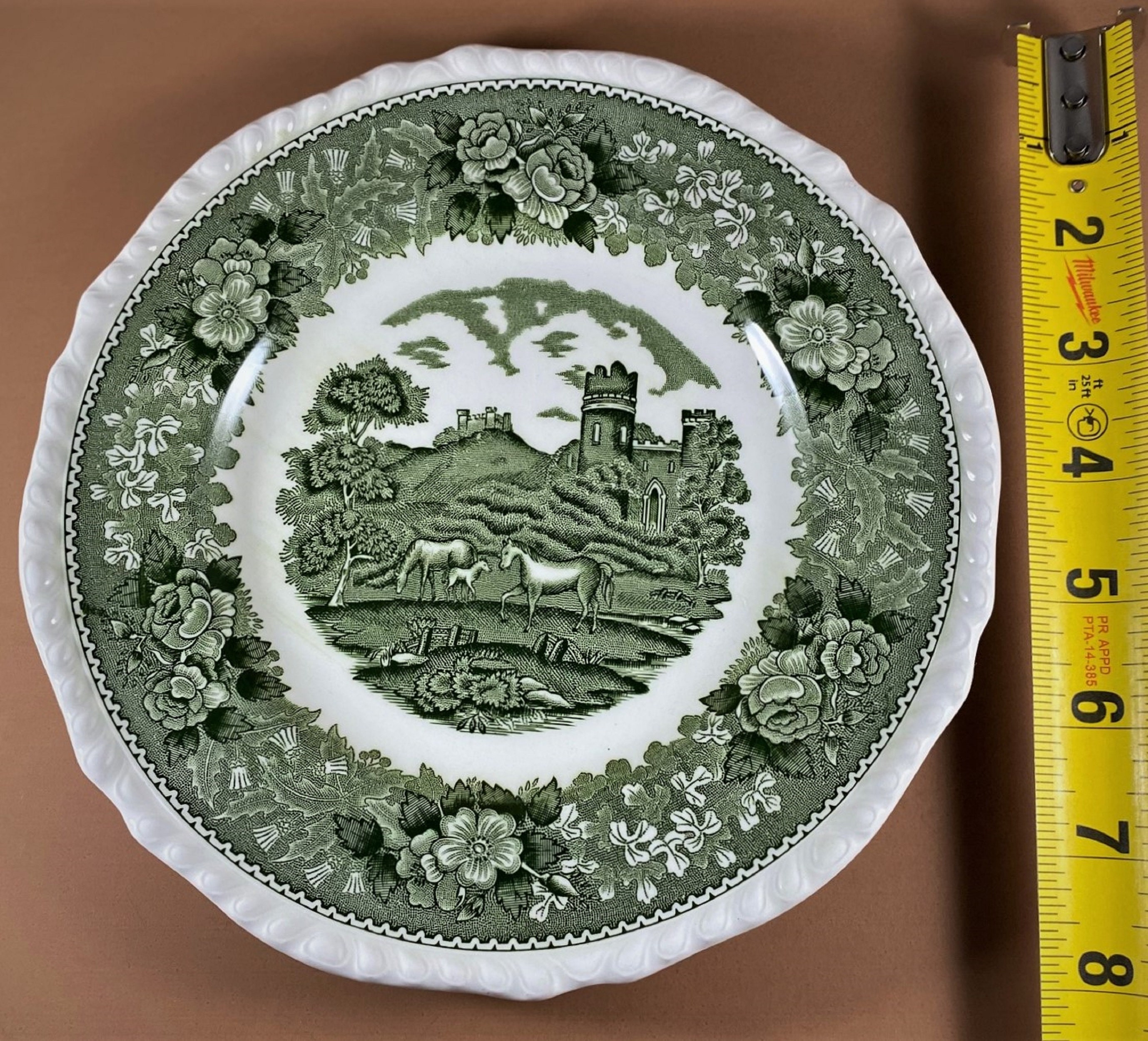English Ironstone Collector Plate english Scenic - Etsy
