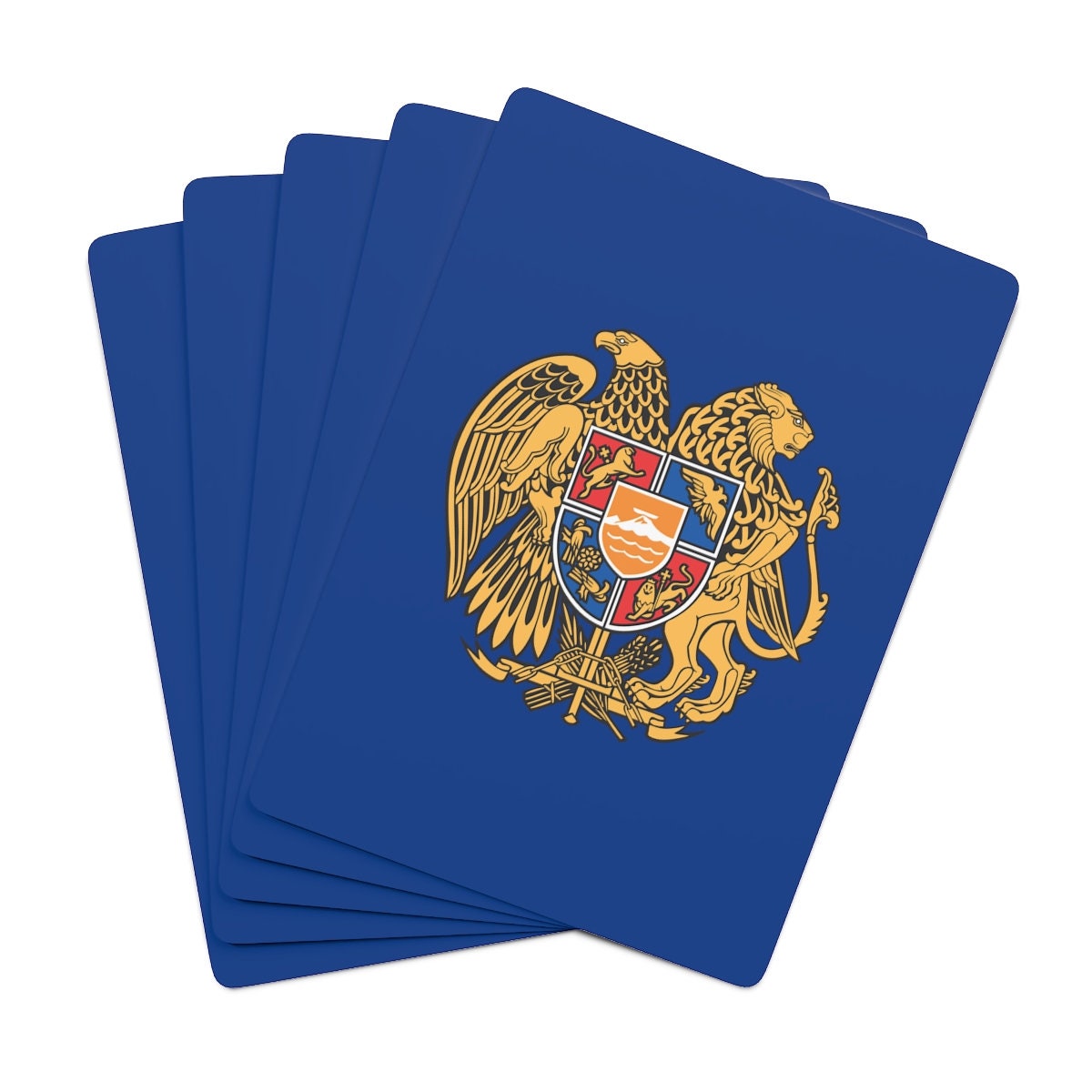 Armenian Playing Cards Armenian Crest Armenian Gift - Etsy