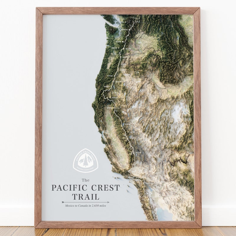 Trail Map - Etsy