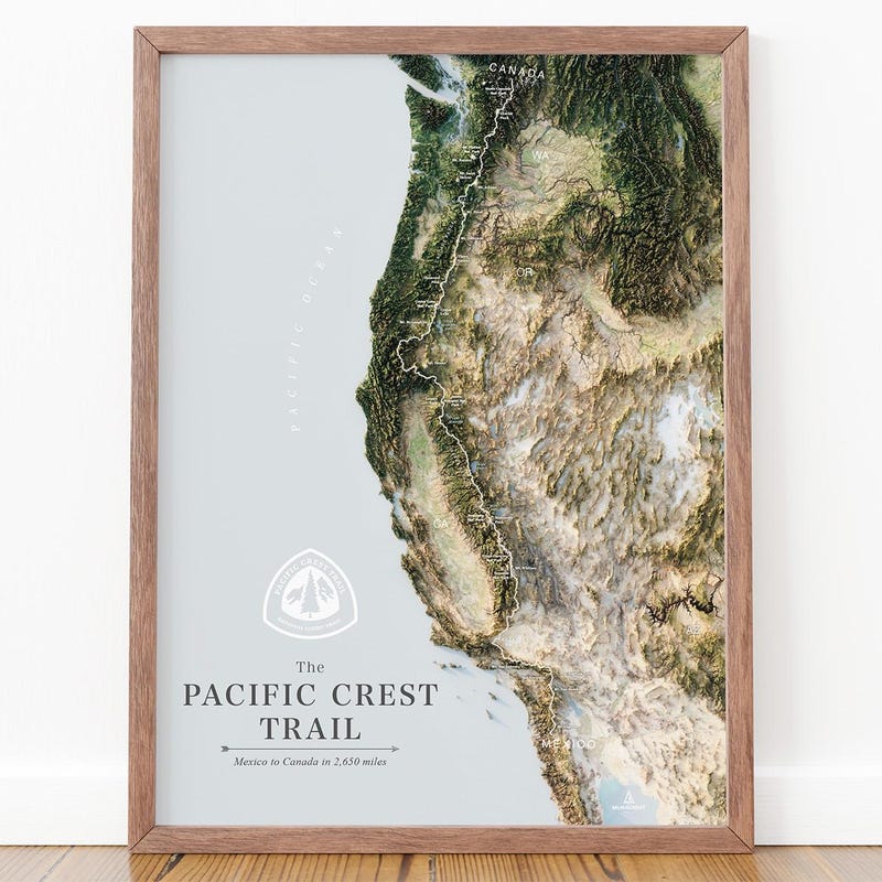 The Oregon Trail Wall - Etsy UK