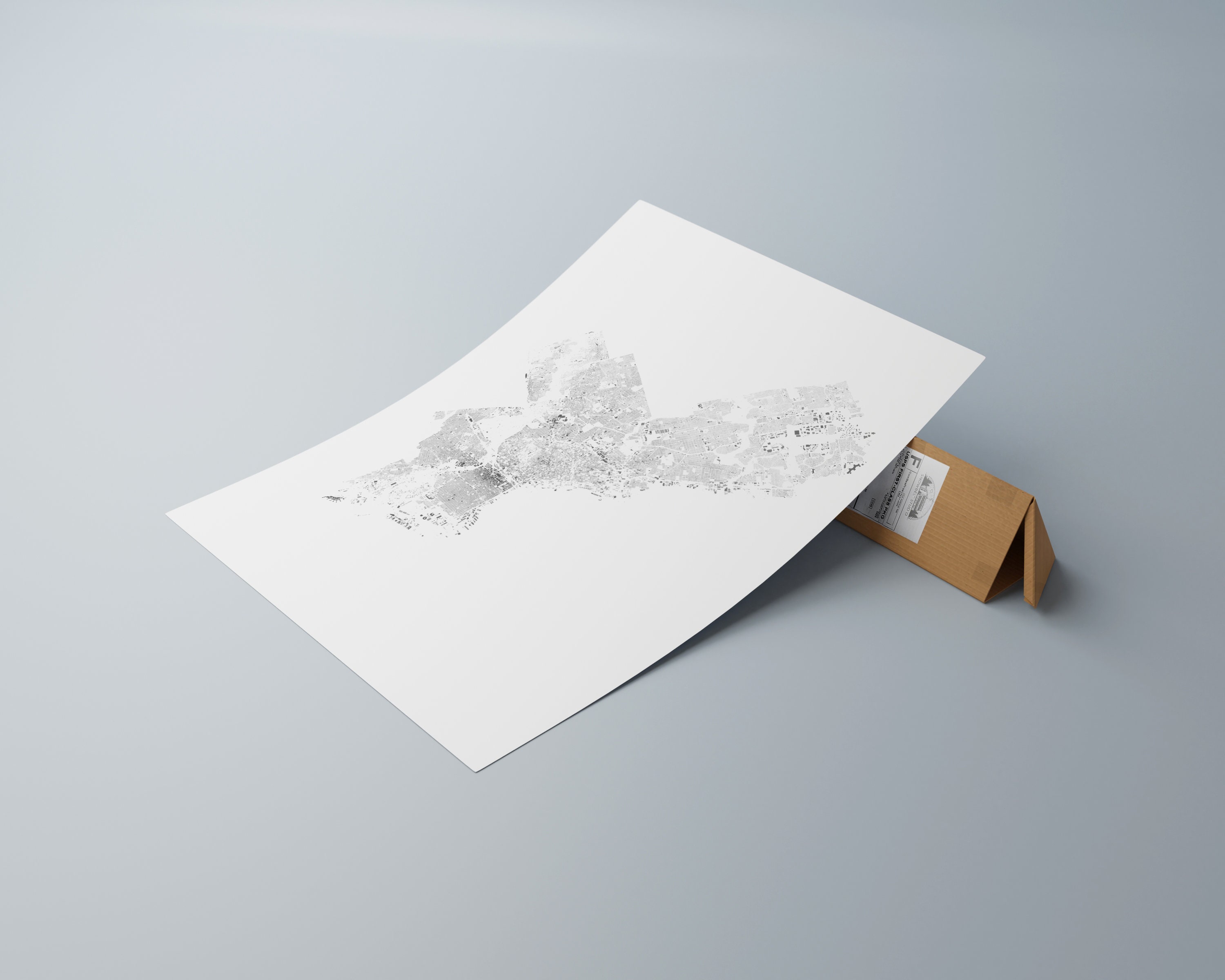 Philadelphia Map Building Height Map Pennsylvania Gifts - Etsy