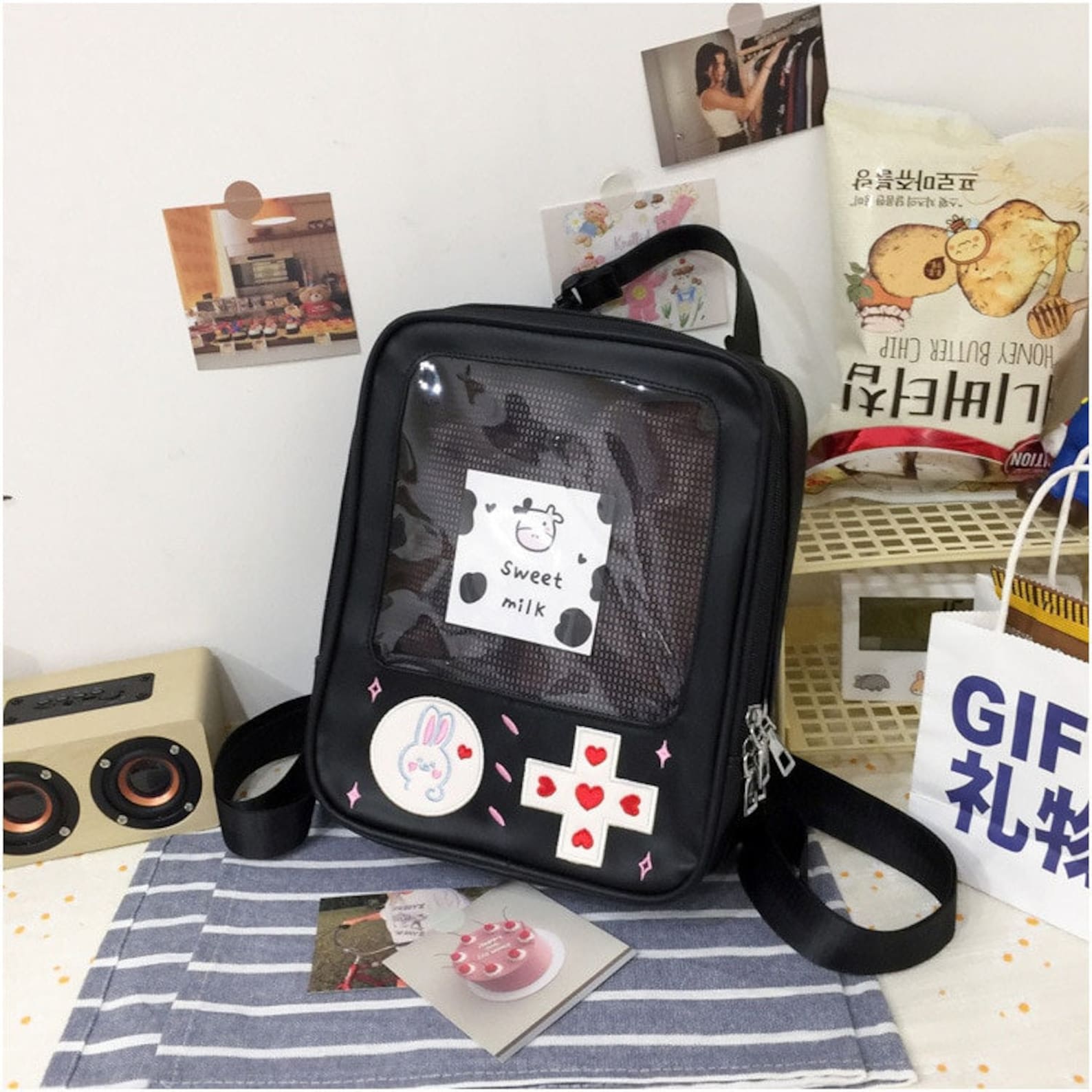 Ita Bag Small Cute Ita Bag Japanese Cute Itabag Summer Ita - Etsy