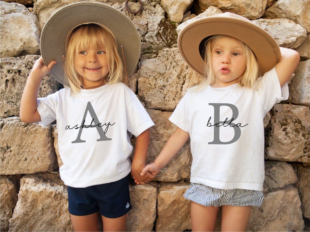 Custom Name Toddler Shirt, Custom Name Child Shirt, Birthday Gift ...
