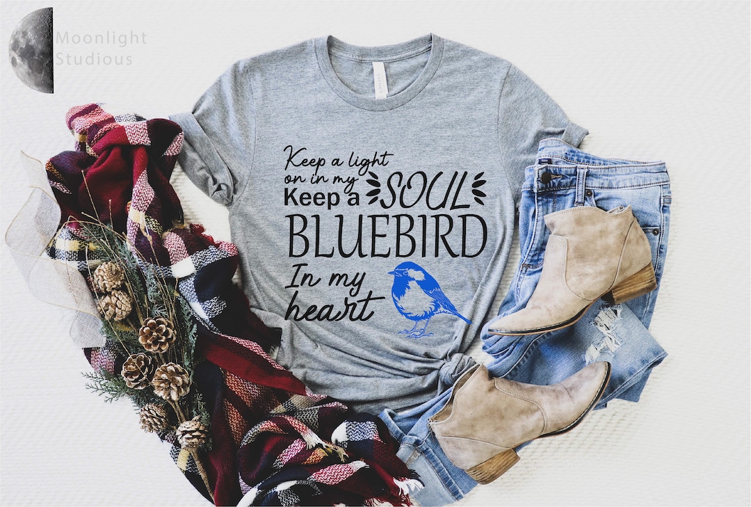 Bluebird Shirt, Country Music Shirt, Bird Shirt, Concert Shirt ...