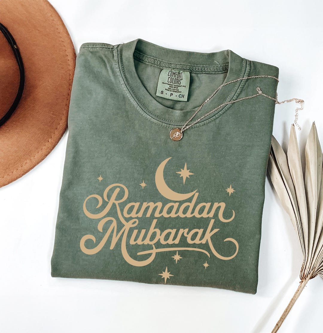 Ramadan Mubarak Shirt, Ramadan Kareem T-shirt, Muslim Shirt, Eid ...