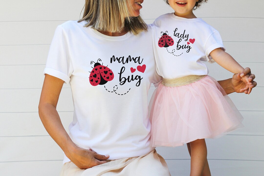 Mama Bug Lady Bug Shirt, Daughter Shirt, Mother's Day Gift, Gift for ...