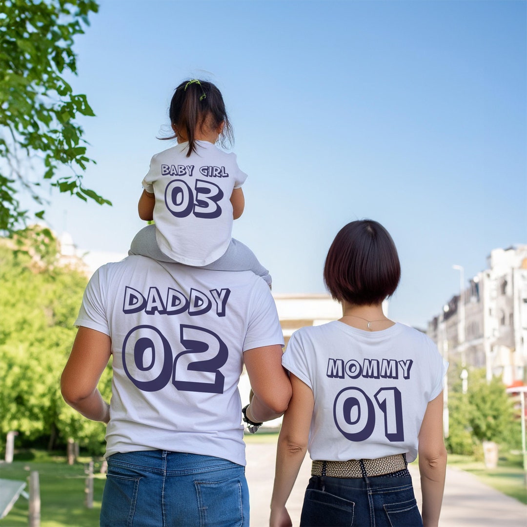 Custom Family Shirts, Father Mother Shirt, Matching Family Shirt, Gift ...