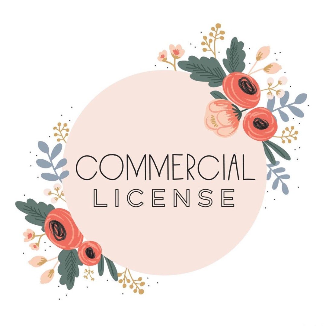 Commercial Use License of One Image - Etsy