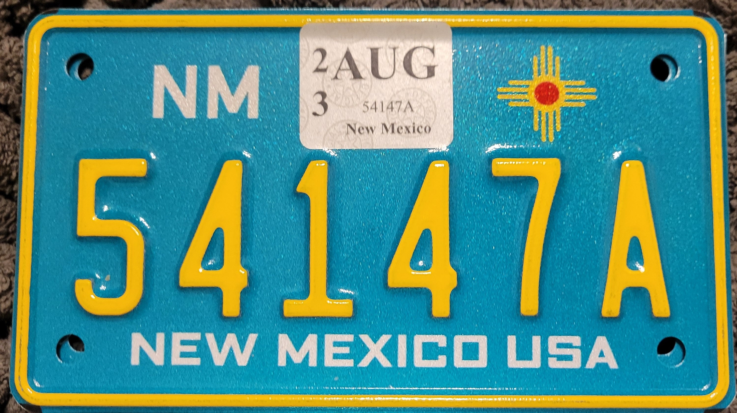 New Mexico Vehicle License Plates - Etsy