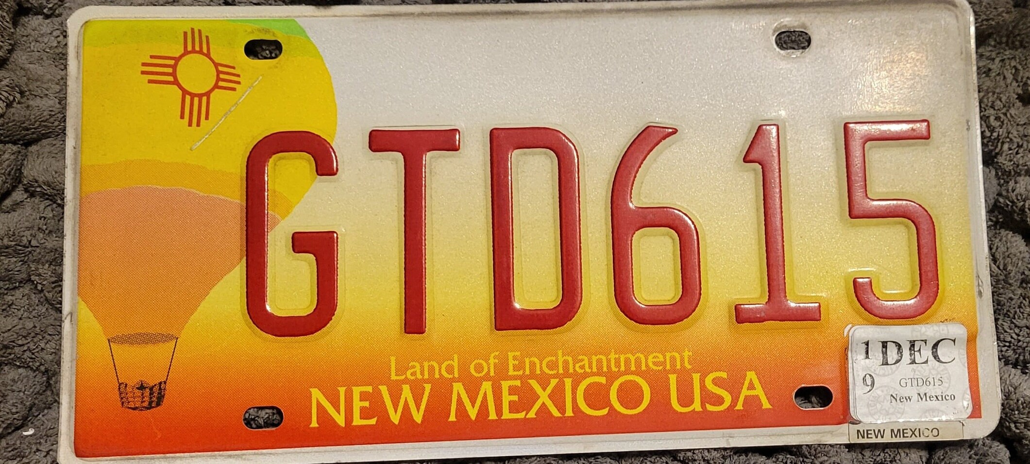 New Mexico Vehicle License Plates - Etsy