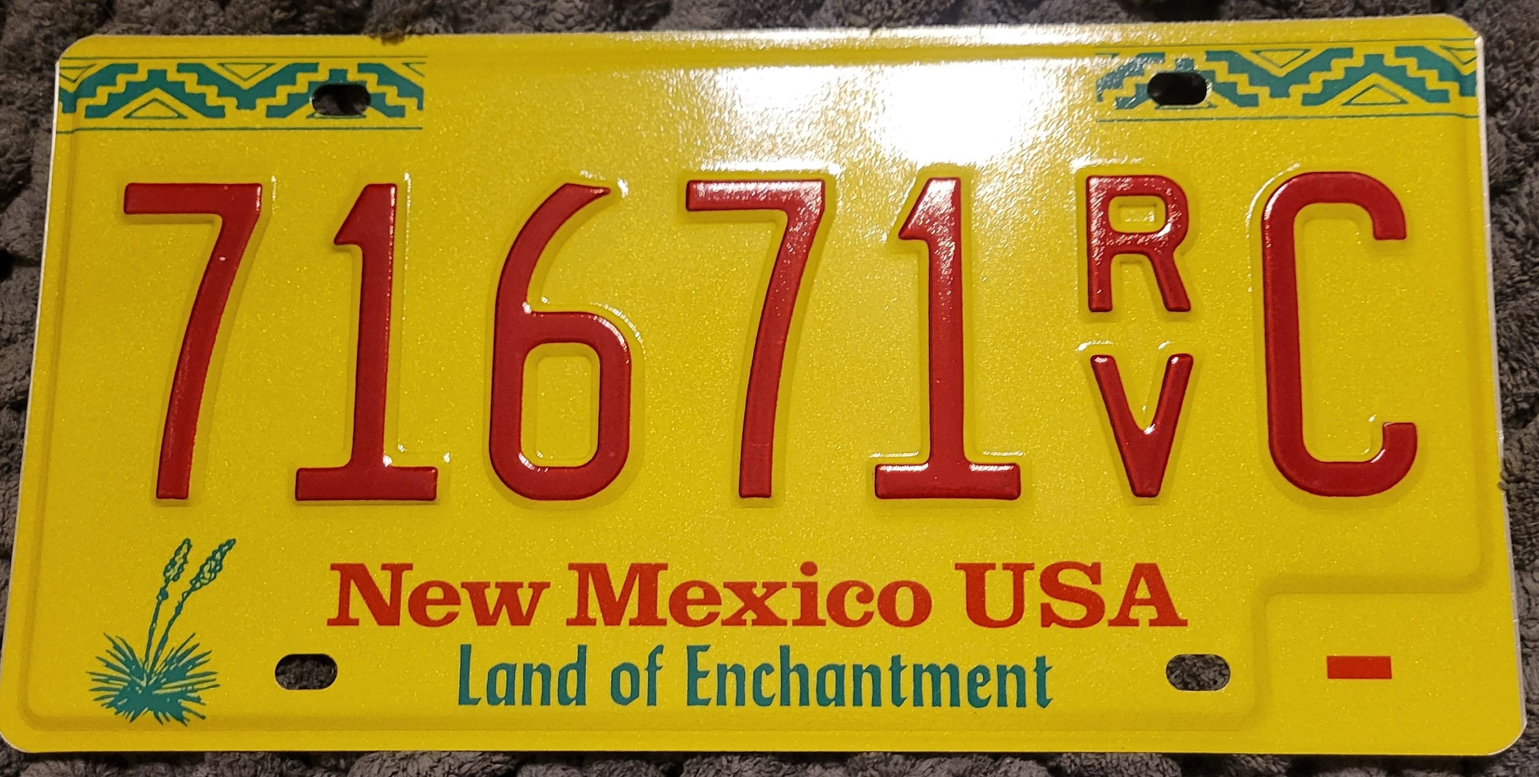 New Mexico Vehicle License Plates - Etsy